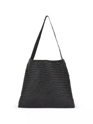 Dragon Diffusion Ars Woven-design Shoulder Bag - Black