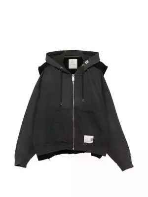 Mihara Yasuhiro Zip Hoodie - Black