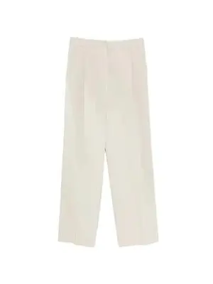 Pinko Paula Pleated Trousers - Neutrals