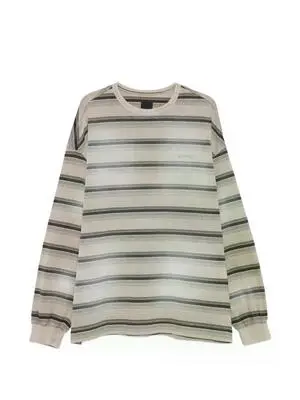 JUUN.J Striped Long-sleeve T-shirt - Neutrals
