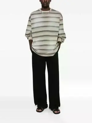 JUUN.J Striped Long-sleeve T-shirt