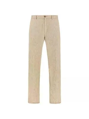 Paul & Shark Buttoned-pockets Chino Trousers - Neutrals
