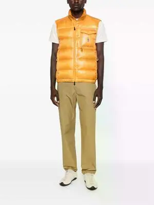 Moncler Padded Gilet - Yellow