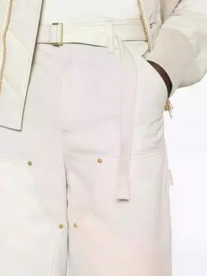 Sacai Panelled Trousers - Neutrals