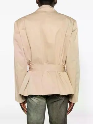 MAISON MARGIELA Double-breasted Belted Jacket