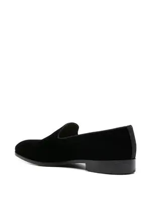 DOUCAL'S Velvet-effect Loafers
