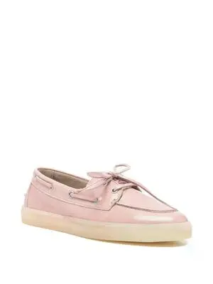 SUMMERY COPENHAGEN Leather Boat Shoes