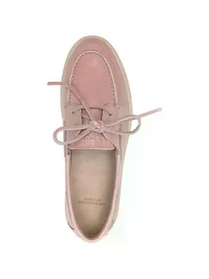 SUMMERY COPENHAGEN Leather Boat Shoes