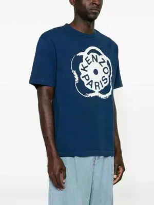 Kenzo Boke Fower 2.0 Chest-pocket T-shirt - Blue
