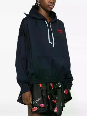 CHARLES JEFFREY Ears Kagool Drawstring Hoodie