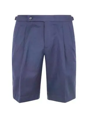 Incotex Pleated Short - Blue