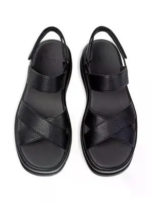 Camper Pelotas Flota Up Leather Sandals
