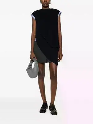 Sacai Asymmetric Mini Dress