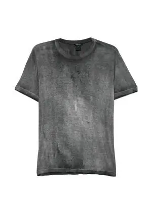 Avant Toi Ribbed T-shirt - Grey
