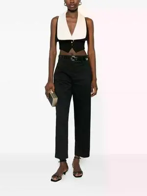 Elisabetta Franchi Contrasting-collar Waistcoat