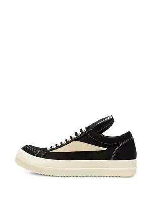 Rick Owens Triangle Patch Sneakers - Black