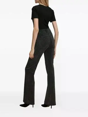 Veronica Beard Crosbie Rhinestone Wide-leg Jeans