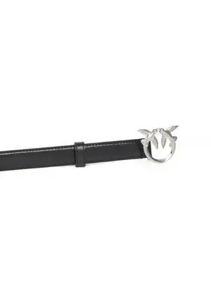 Pinko Buckle Lambskin Belt