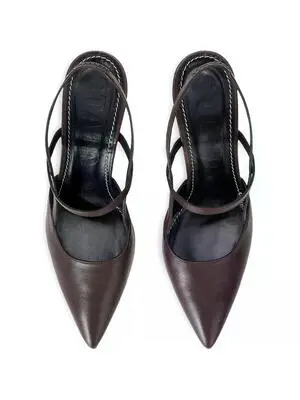 Staud Slingback Pumps - Brown
