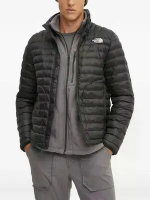 The North Face Logo Quilted Jacket - Black