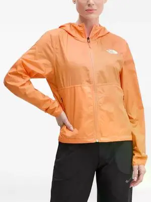 The North Face Hooded Zip Performance Track Jacket - Orange