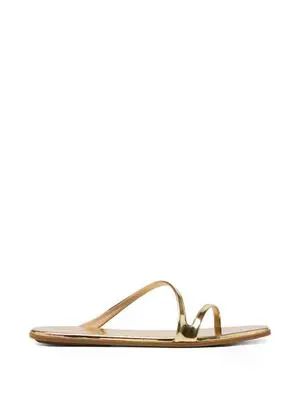 Marsèll Criss-cross Strap Sandals - Gold