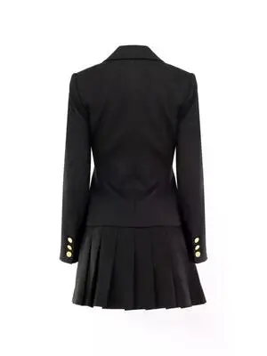 Alice + Olivia Blazer Pleated Mini Dress