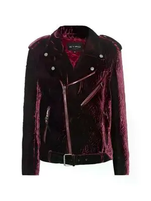 Etro Velvet Quilted Jacket