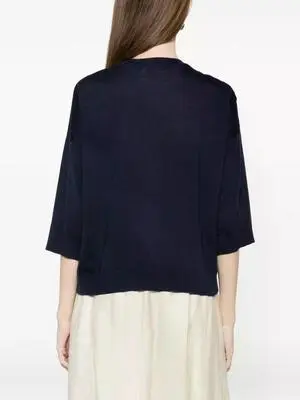 Peserico Panelled Knitted Top