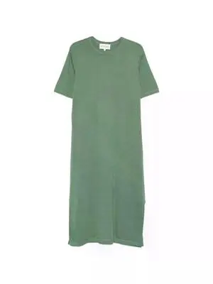 Eric Bompard Round-neck Midi Dress - Green