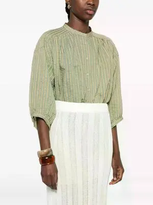 Eric Bompard Pointelle Knit Skirt - Neutrals