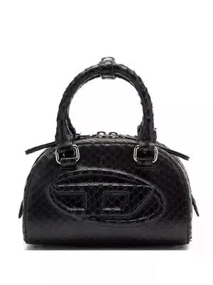 DIESEL 1dr Dome Cross Body Bag - Black