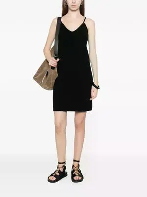 Eric Bompard V-neck Mini Dress