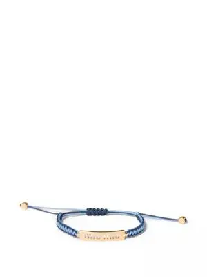 Miu Miu Cotton And Metal Bracelet - Gold