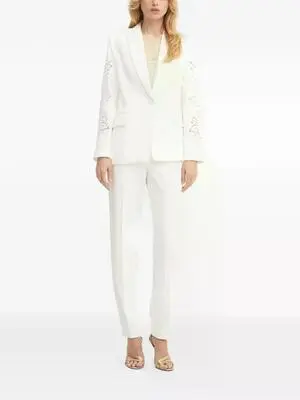 MORGAN Floral-embroidered Blazer