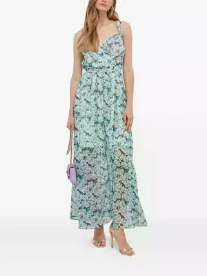 MORGAN Floral Maxi Dress - Blue