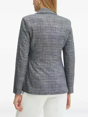 MORGAN Check Double-breasted Blazer