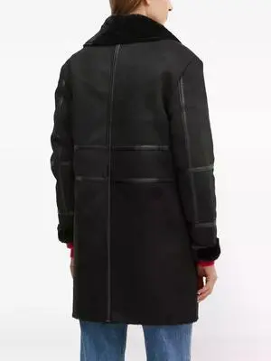 MORGAN Faux-fur Trimmed Coat