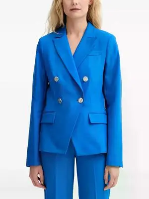 MORGAN Double-breasted Blazer - Blue