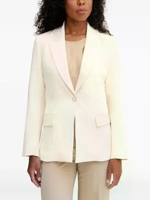 MORGAN Pocket Button Blazer - Neutrals