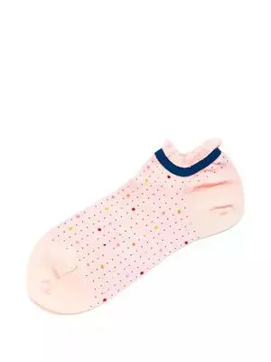 ANTIPAST Polka Dot-pattern Socks - Pink