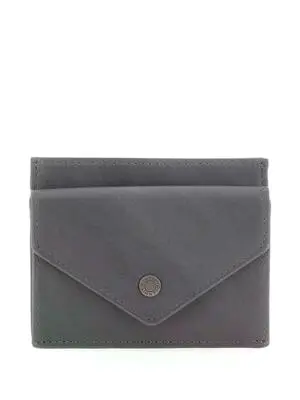 GIANNI CHIARINI Leather Cardholder - Grey