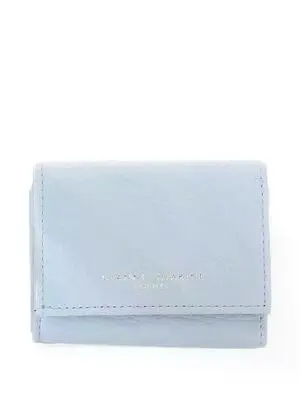 GIANNI CHIARINI Grain Leather Wallet - Blue