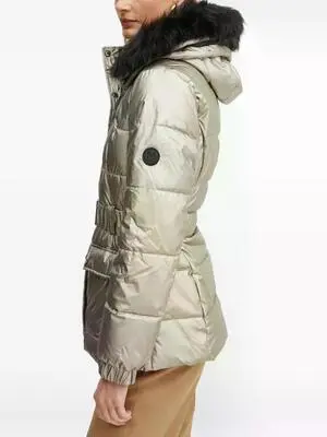 MORGAN Hooded Belted Jacket
