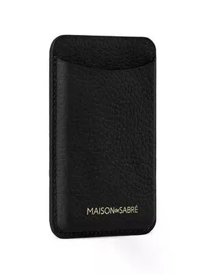 MAISON DE SABRE Leather Magsafe Wallet - Black