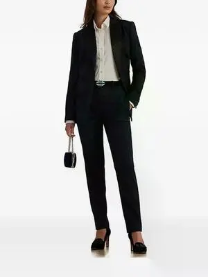 Ralph Lauren Checked Double-breasted Blazer - Green