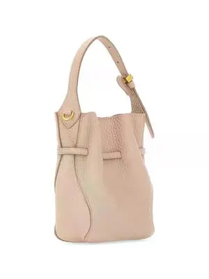 GIANNI CHIARINI Sienna Leather Bucket Bag - Pink