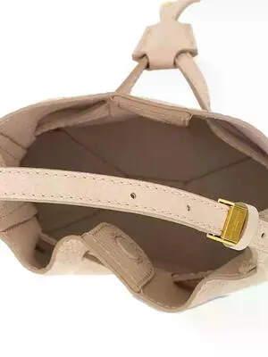 GIANNI CHIARINI Sienna Leather Bucket Bag - Pink
