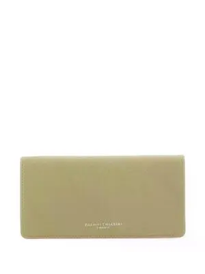 GIANNI CHIARINI Pebbled Zip Wallet - Neutrals