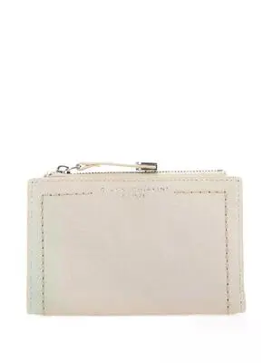 GIANNI CHIARINI Bubble Logo-detail Leather Wallet - Neutrals